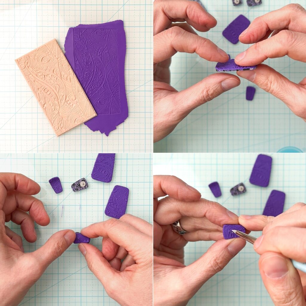 How to Finish Polymer Clay Earrings Like a Pro - Sandra Callander