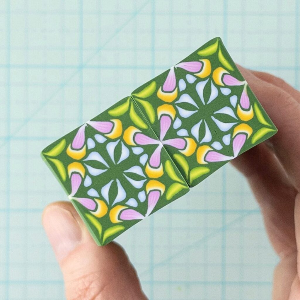 Make a Polymer Clay Kaleidoscope Cane with Simple Components - Sandra ...