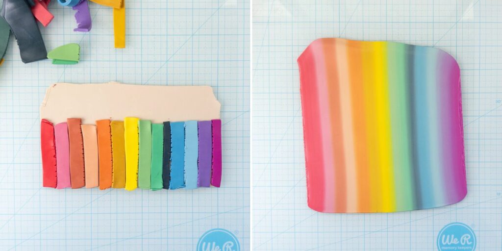 How to Make a Scrap Polymer Clay Cane with a Retro Twist - Sandra Callander