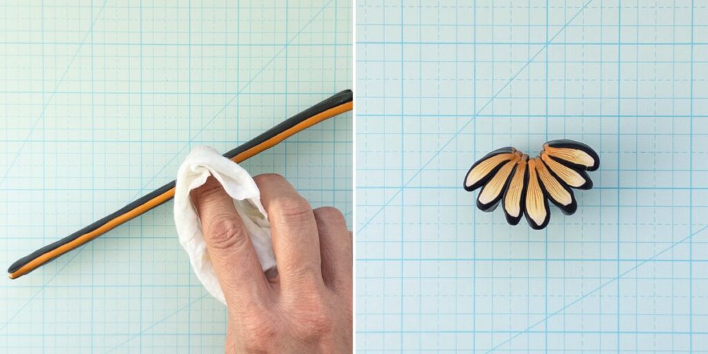 Polymer Clay Daisy Cane Tutorial: An Easy Floral Design - Sandra Callander