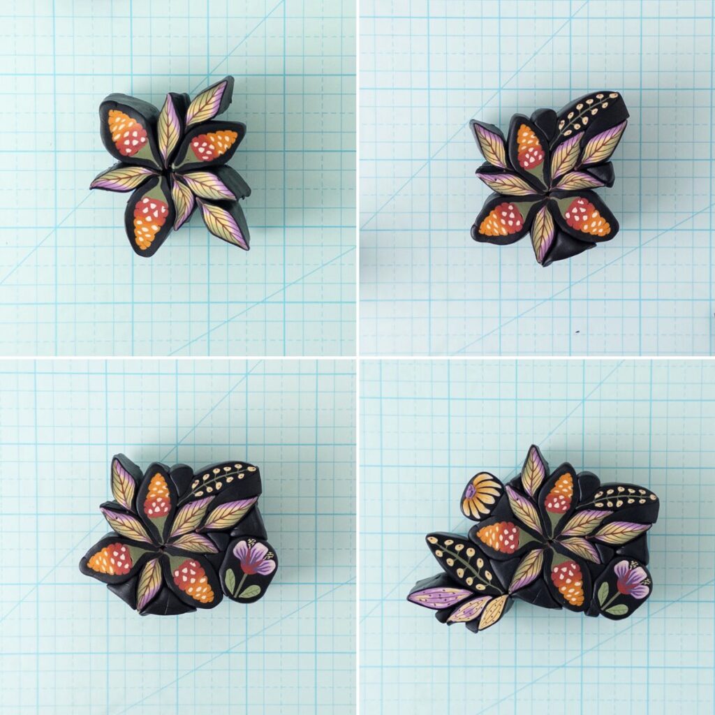 How to Make a Seamless Repeat Pattern Mix Cane - Sandra Callander