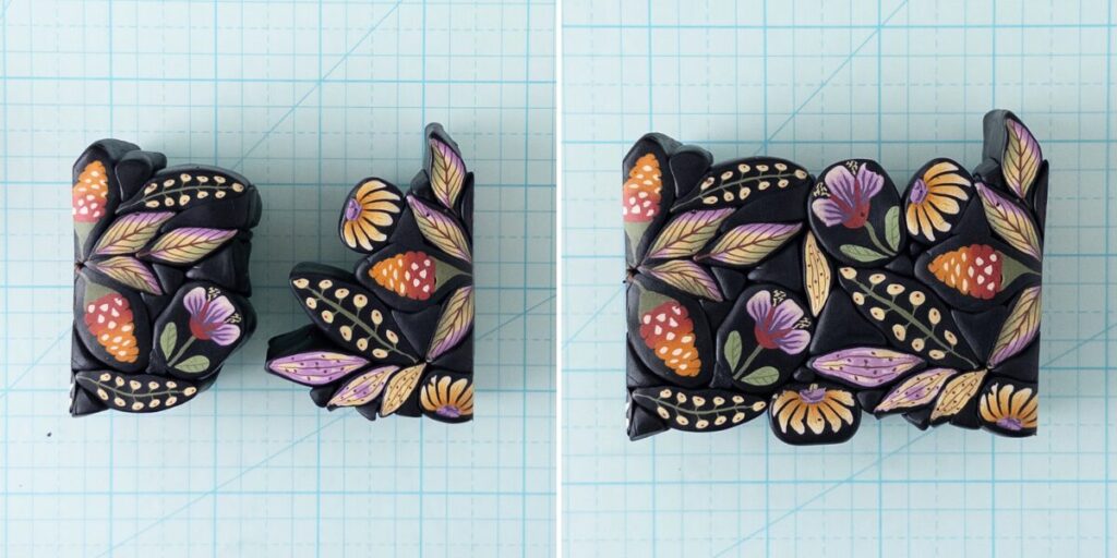 How to Make a Seamless Repeat Pattern Mix Cane - Sandra Callander