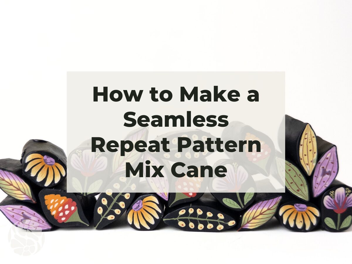 How to Make a Seamless Repeat Pattern Mix Cane - Sandra Callander