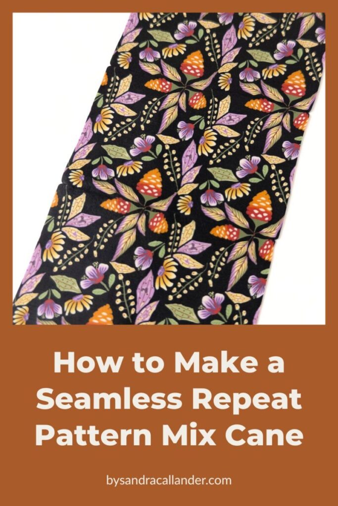 How to Make a Seamless Repeat Pattern Mix Cane - Sandra Callander